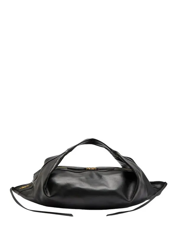 3.1 Phillip Lim Luna Leather Top Handle Bag - Black