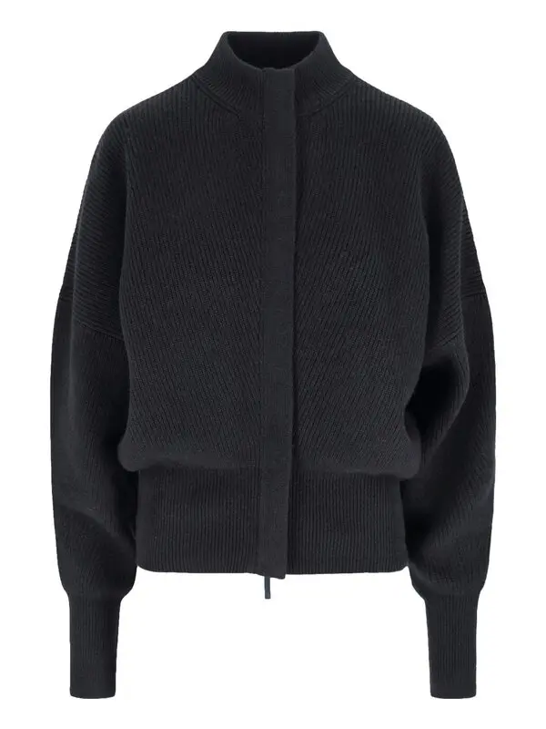 SA SU PHI Minerva Cashmere Cardigan - Black