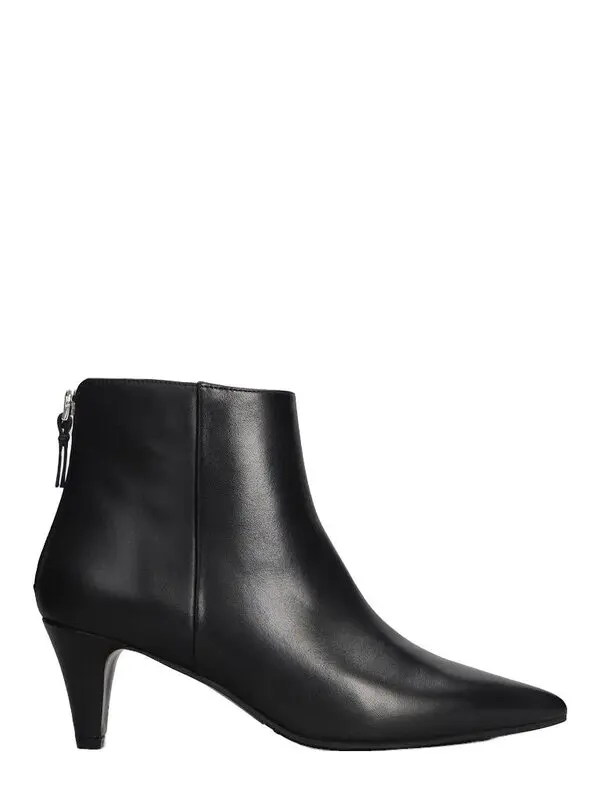 EVALUNA High Heel Ankle Boots - Black
