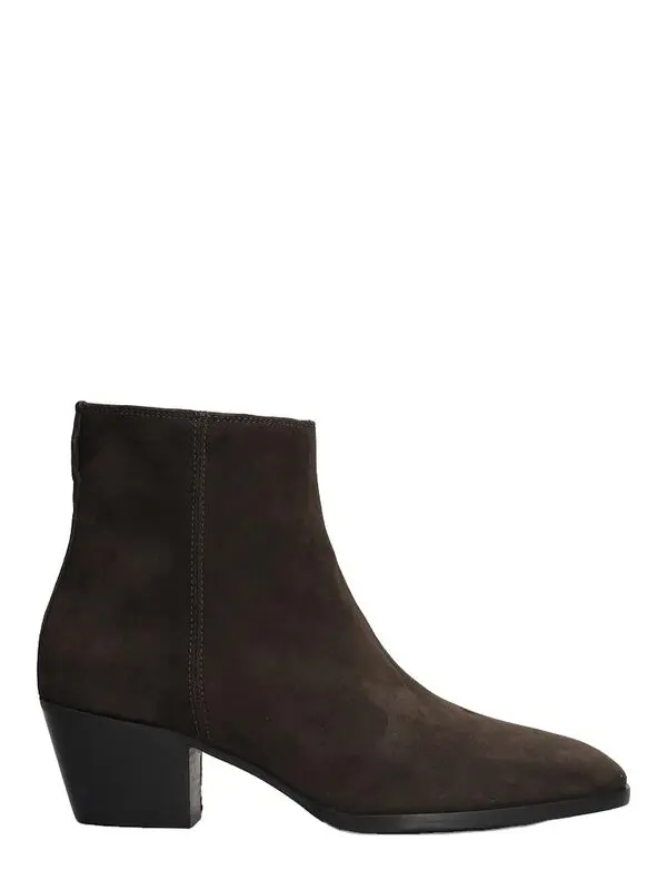 EVALUNA Texan Ankle Boots - Brown
