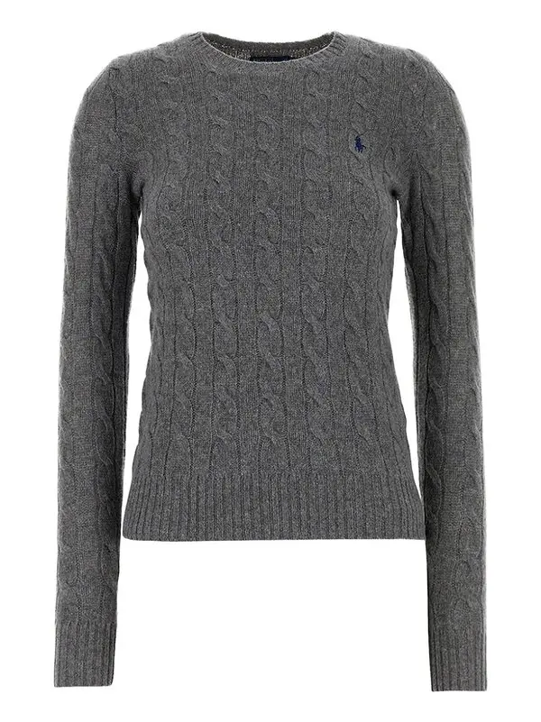 Polo Ralph Lauren Wool And Cashmere Blend Sweater - Grey