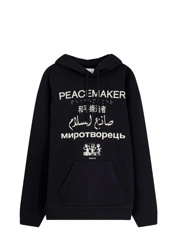 OAMC PEACEMAKER Cotton Sweatshirt - Black