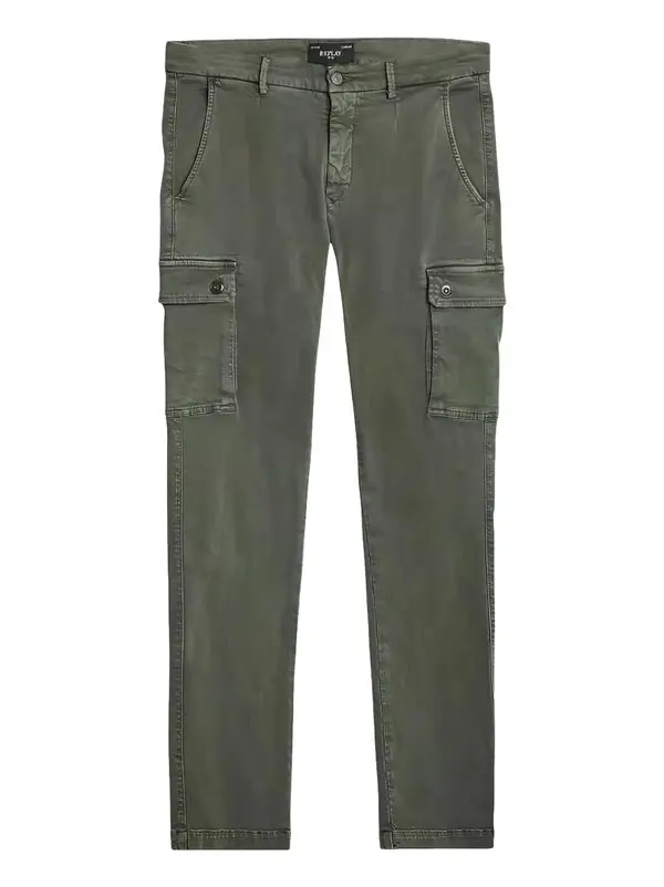 REPLAY Cargo Pocket Jeans - Green