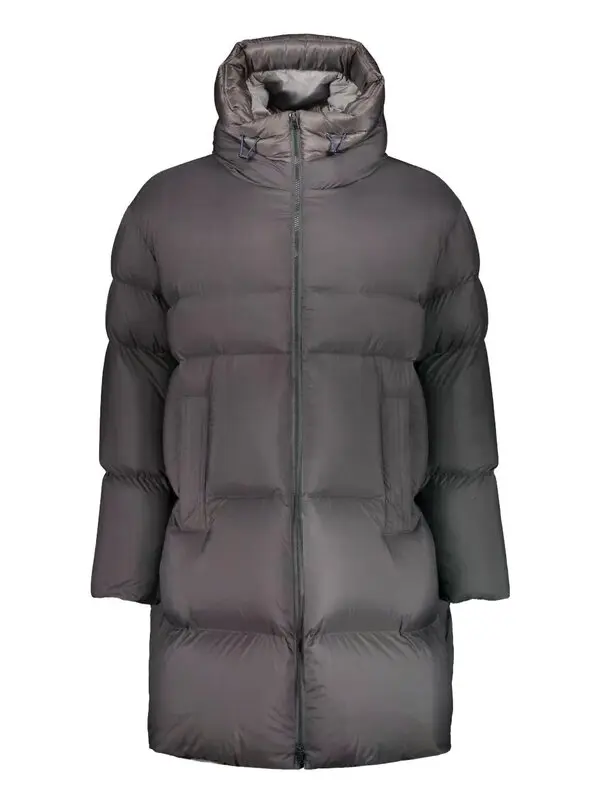 Herno Padded Hooded Coat - Grey