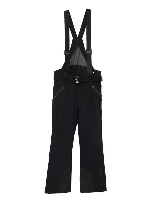 Bogner Belted Suspenders Ski Pants - Black