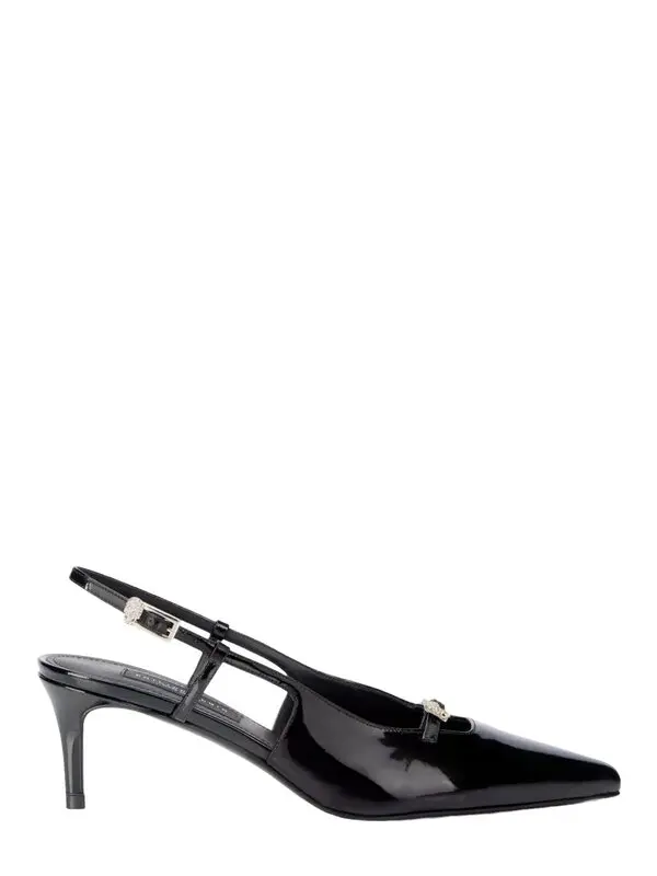 Philipp Plein Pointed-toe Slingback Pumps - Black