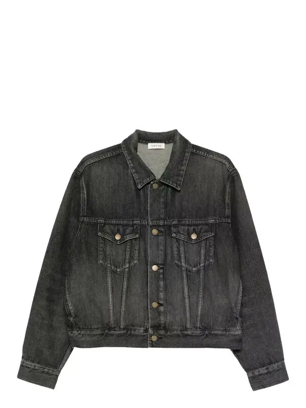 Fear Of God Trucker Denim Jacket - Black