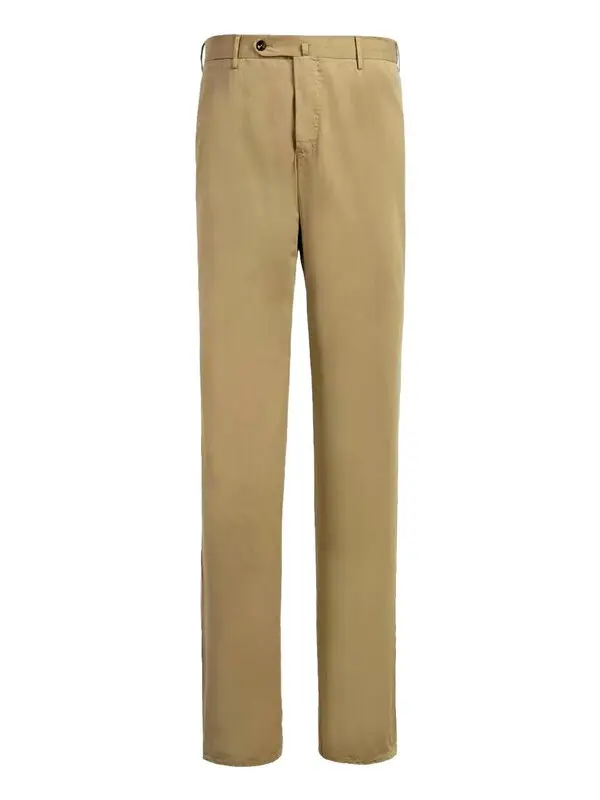 PT TORINO Button Trousers - Neutrals