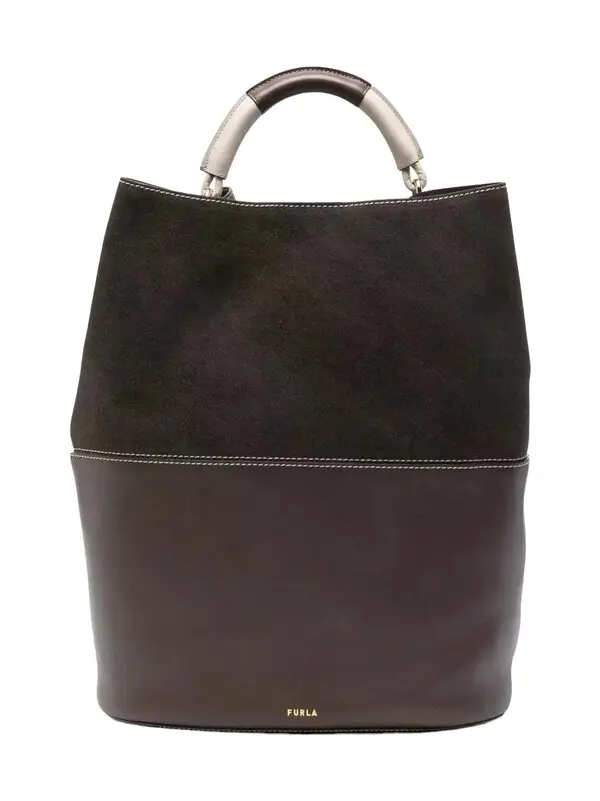 Furla Sfera Top-handle Tote Bag - Brown