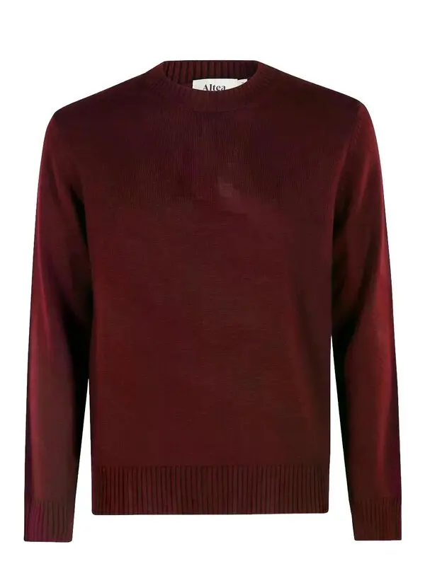 Altea Crew-neck Sweater - Red