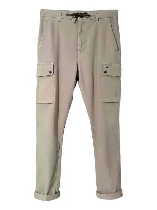 MASON'S Drawstring Cargo Pants - Neutrals