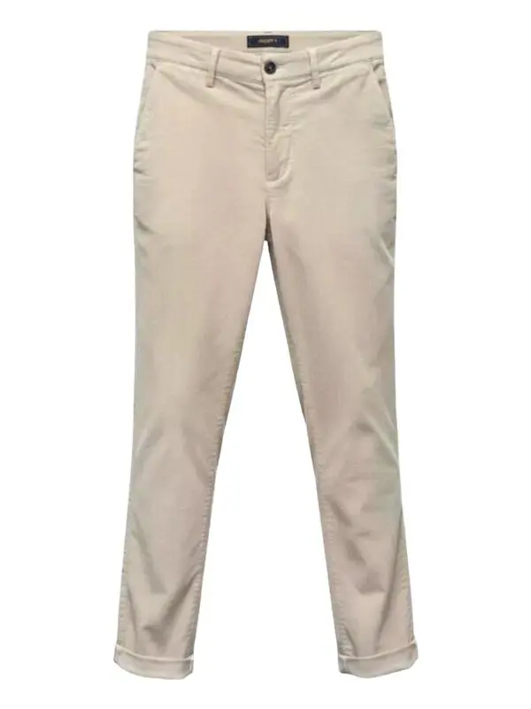 40WEFT Corduroy Straight-leg Trousers - Neutrals