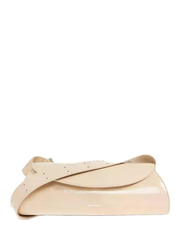 JIL SANDER Leather Shoulder Bag - Neutrals