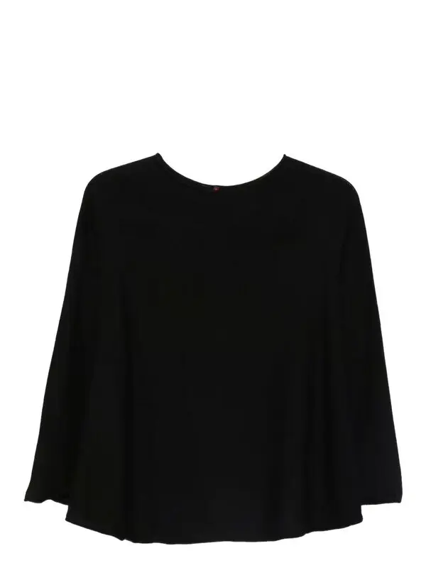 DANIELA GREGIS Long-sleeve Wool Sweater - Black