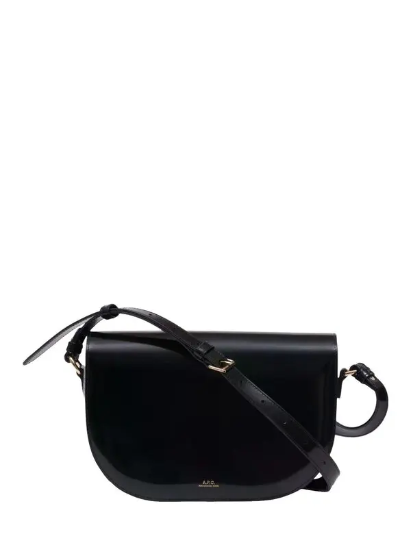 A.p.c. Le B Side Shoulder Bag - Black
