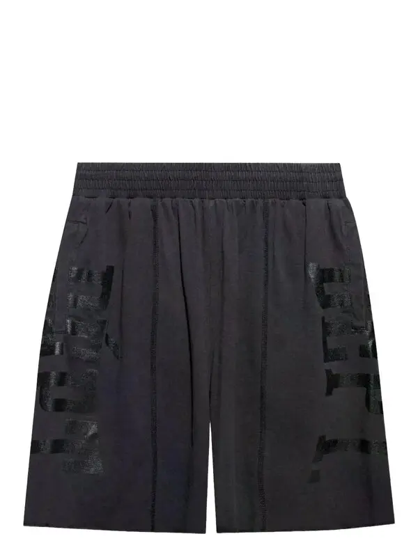 GALLERY DEPT. Graphic-print Shorts - Black