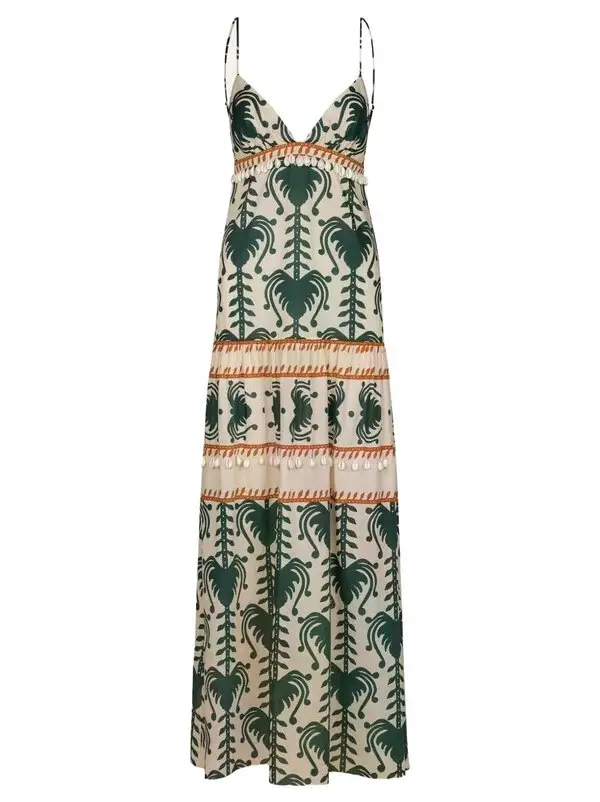 Johanna Ortiz Keeper Printed Dress - Neutrals