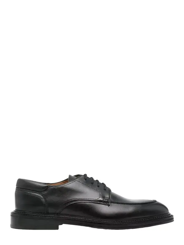 Maison Kitsuné Lace-up Derby Shoes - Black