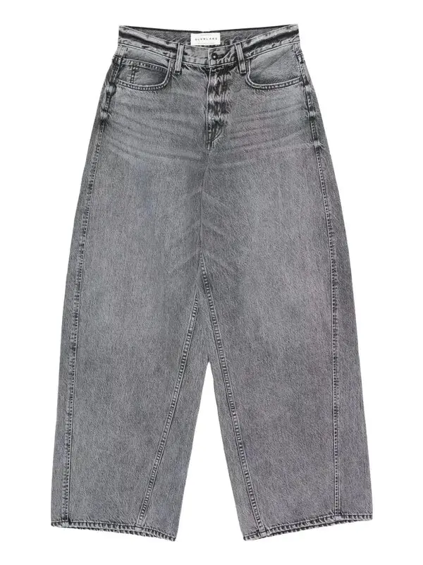 SLVRLAKE Alex Wide Leg Jeans - Grey