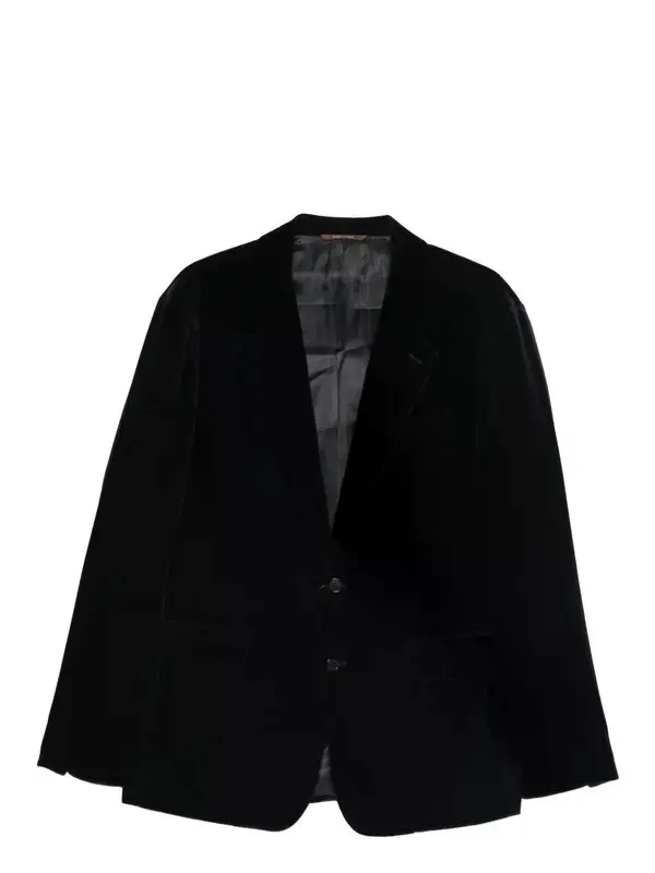 Canali Velvet Blazer - Blue