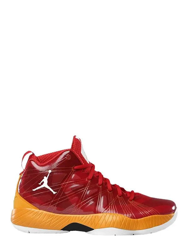 JORDAN 2012 Lite The Flash Sneakers - Sport Red/taxi/white