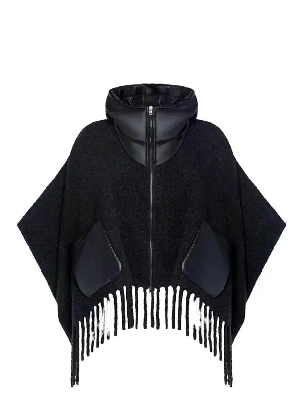 Herno Fringed-hem Jacket - Black