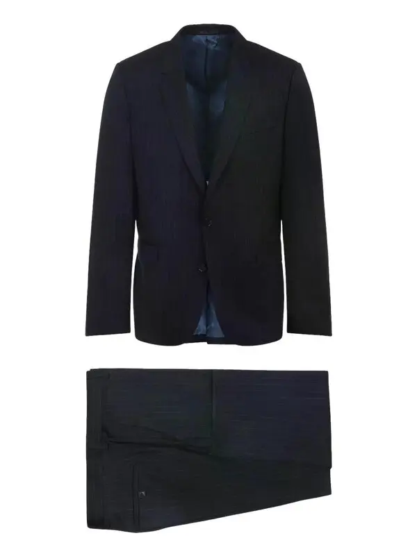Paul Smith The Soho Pinstripe Wool Suit - Blue