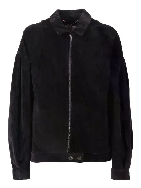 Max Mara Damara Zip Jacket - Black