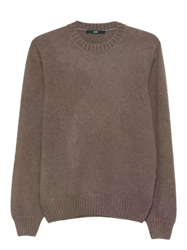 SAPIO Ribbed Knitwear - Brown