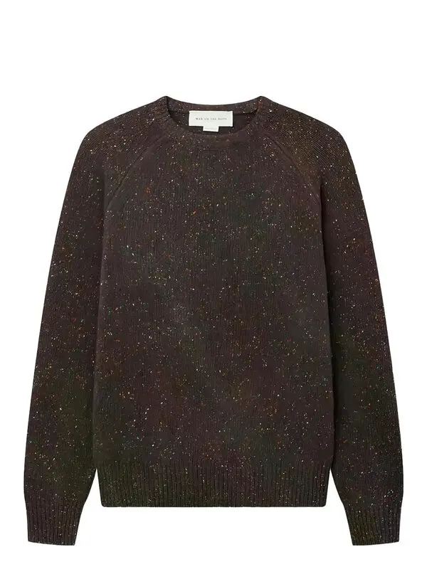 MAN ON THE BOON. Mélange-effect Sweater - Brown