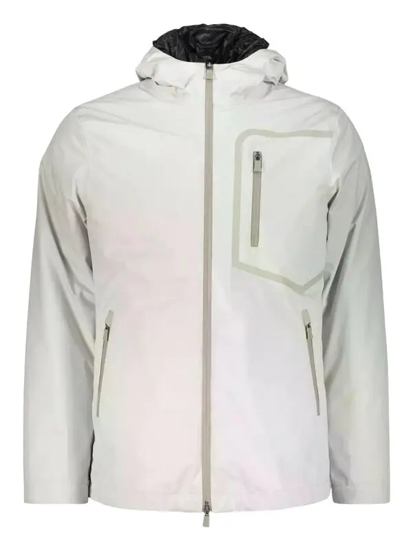 Herno Removable-padding Hooded Jacket - White