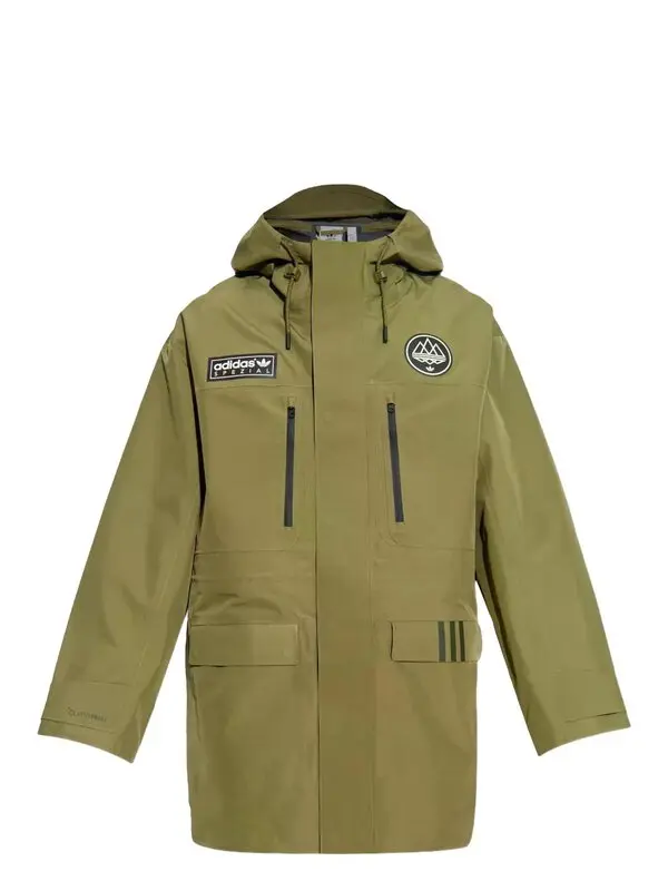 Adidas Sunnyhurst Spzl Hooded Coat - Green
