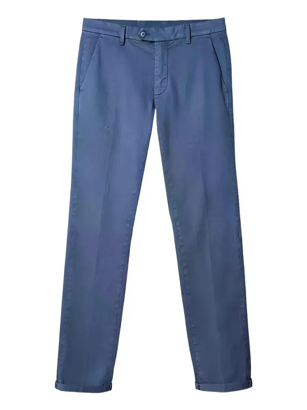 MASON'S Button-fastening Trousers - Blue