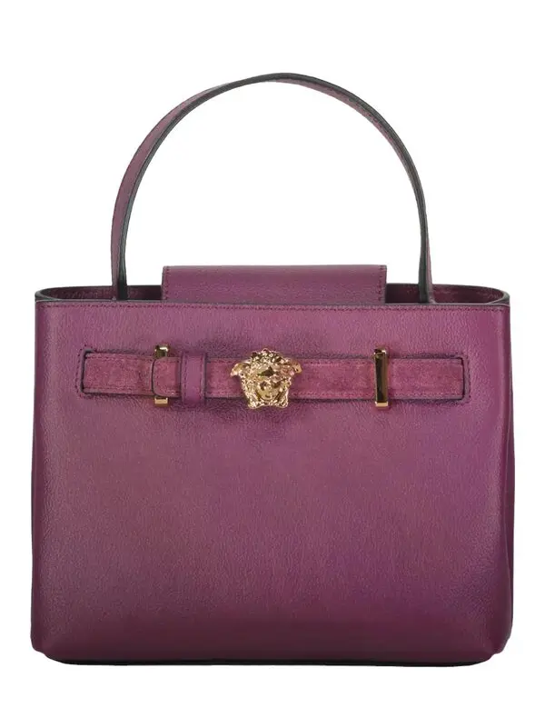 Versace Medusa Head-embellishment Tote - Purple