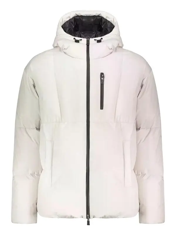 Herno Hooded Padded Jacket - White