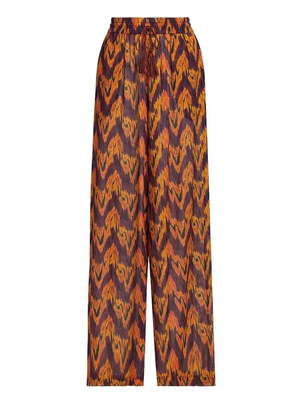 Ulla Johnson Azra Wide-leg Coverup Pants - Terra