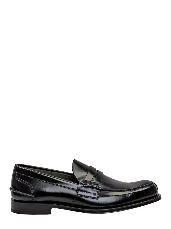 Church's Pembrey Leather Loafers - Black