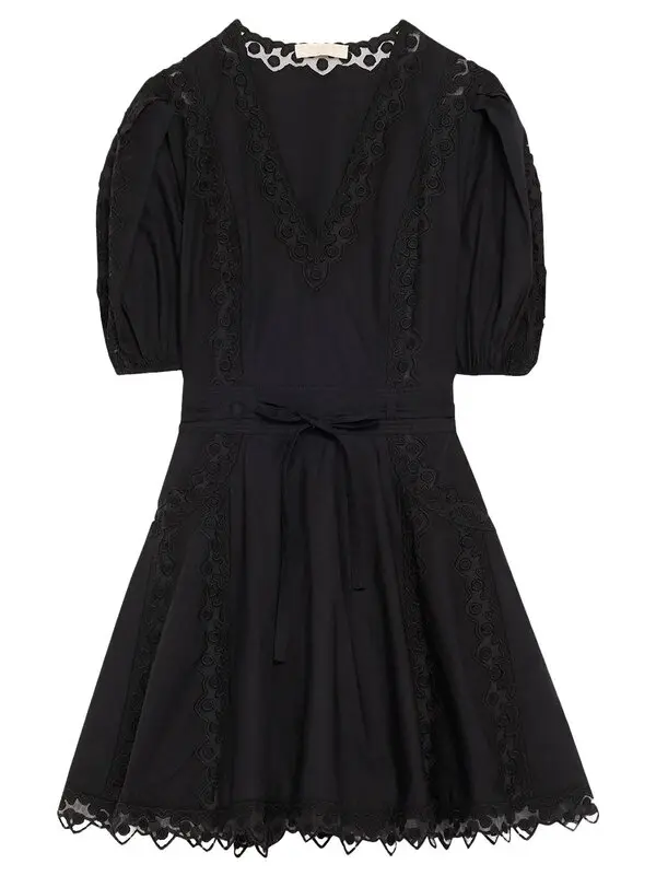Ulla Johnson Camila Mini Dress - Noir