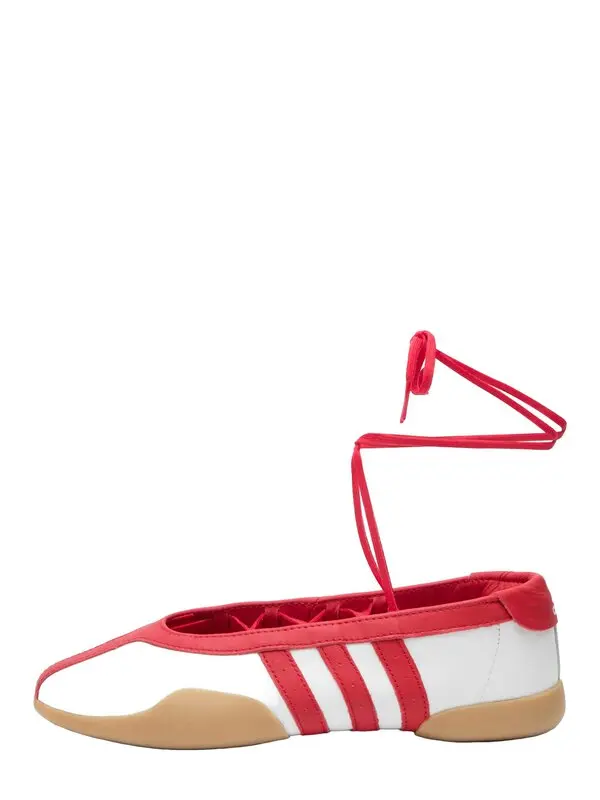 Adidas Taekwondo Mei Ballet Sneakers - Ftwr White/better Scarlet/gum