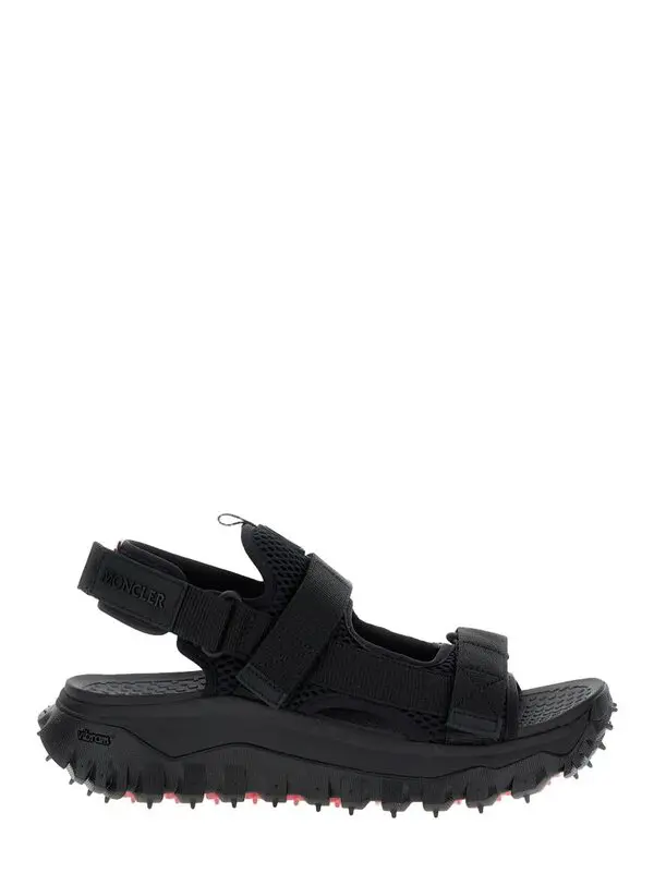 Moncler Trailgrip Vela Sandals - Black