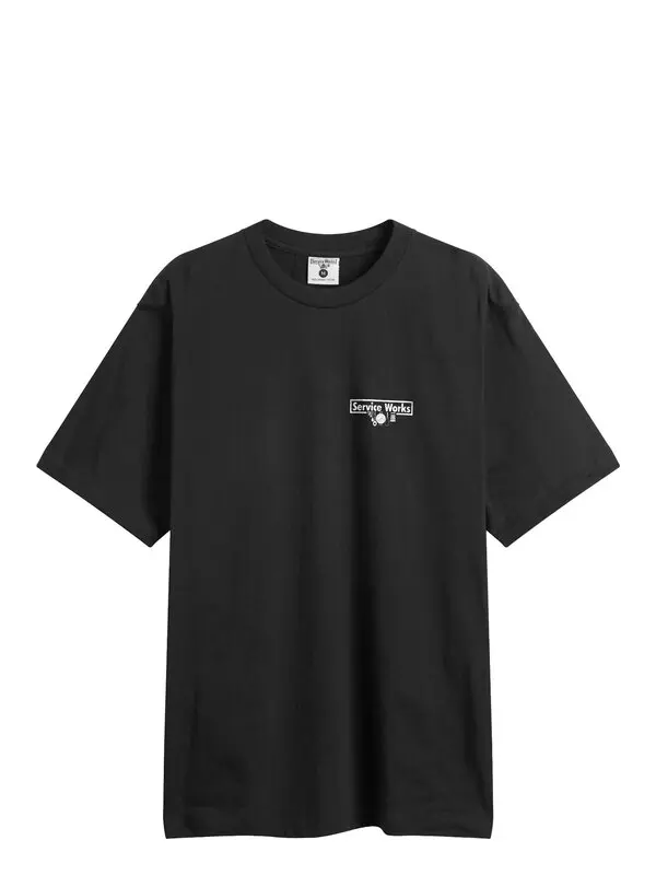 SERVICE WORKS Trademark T-shirt - Black