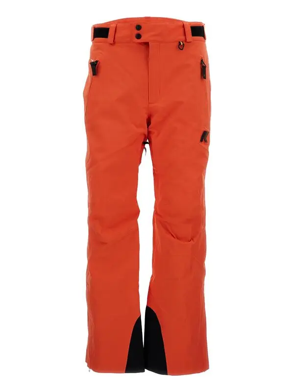 K-WAY Queyras 2l Twill Trousers - Orange