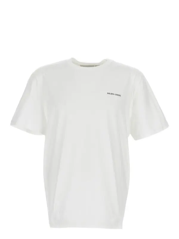 GOLDEN GOOSE T-shirt With Logo - White