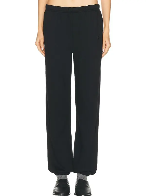 Eterne Boyfriend Pocket Sweatpant - Black