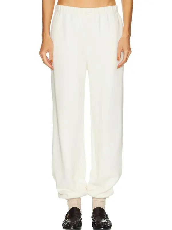 Eterne Boyfriend Pocket Sweatpant - Cream