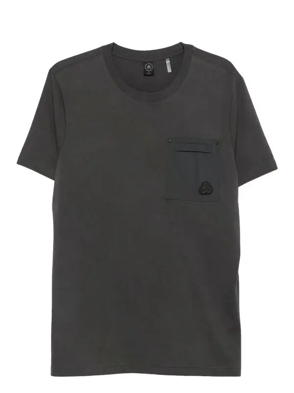 Moose Knuckles Pocket Detail T-shirt - Grey
