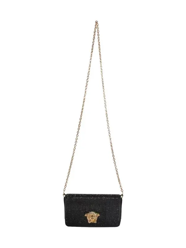 Versace Embellished Mini Bag - Black