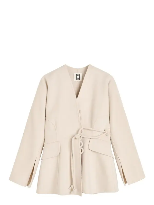 BY MALENE BIRGER Lalou Wool Blazer - Cream - 093