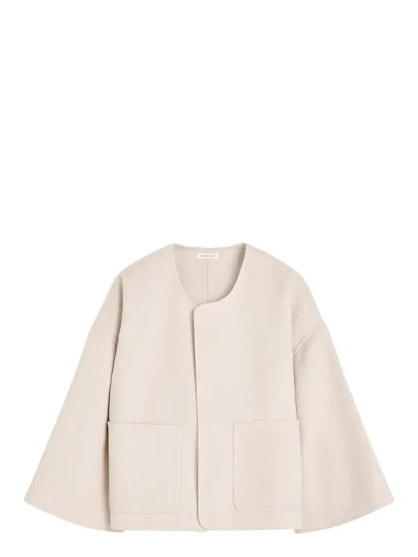BY MALENE BIRGER Jacquie Wool Jacket - Cream - 093
