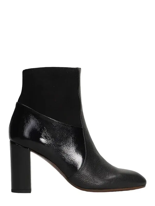 Chie Mihara High Heel Ankle Boots - Black